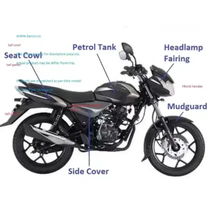 Full Body Kit For Victor Gx Red Golden - Buy Online at Best Price Parts ...