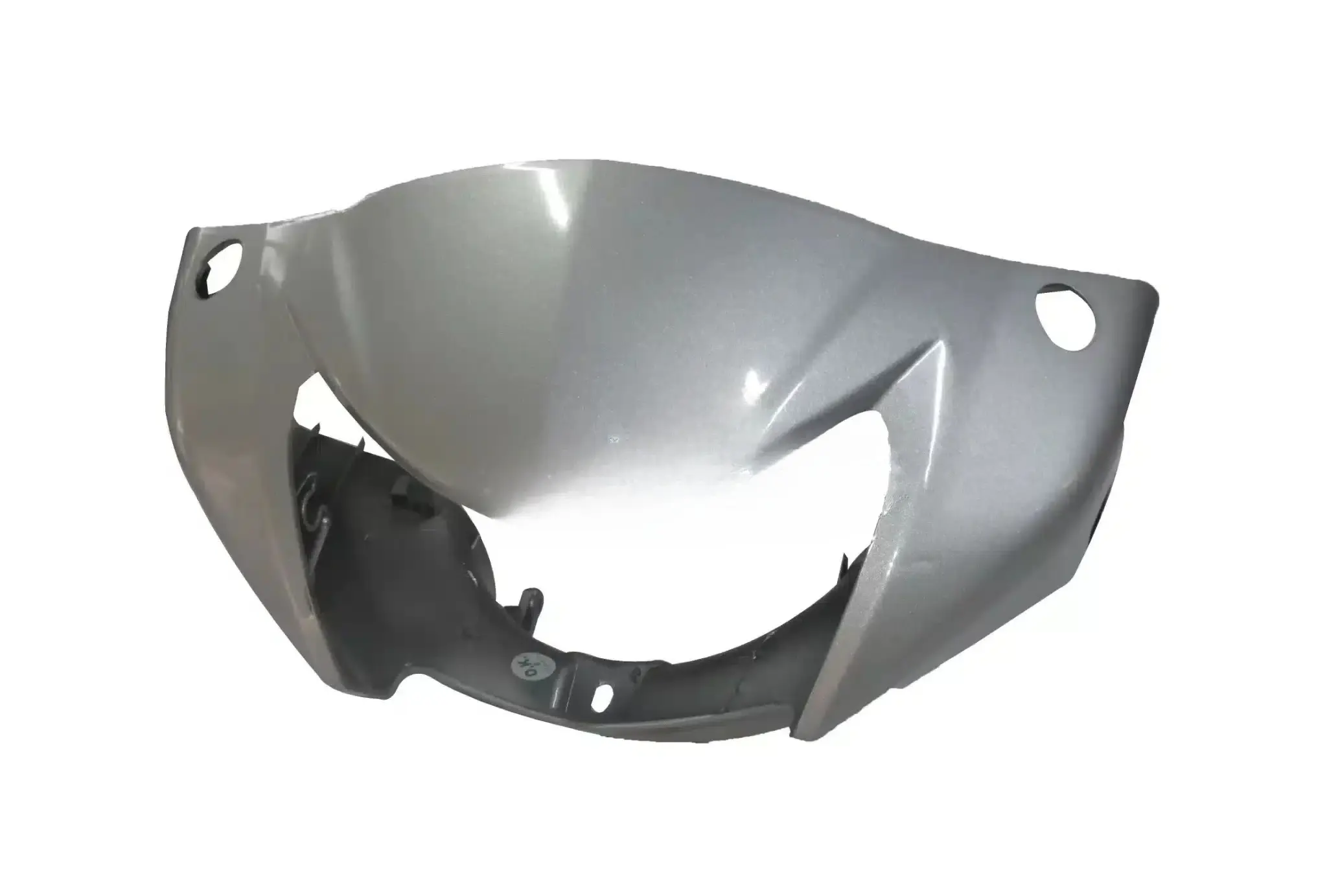 Head Light Visor/mask-tvs Jupiter Silver - Parts on Bike