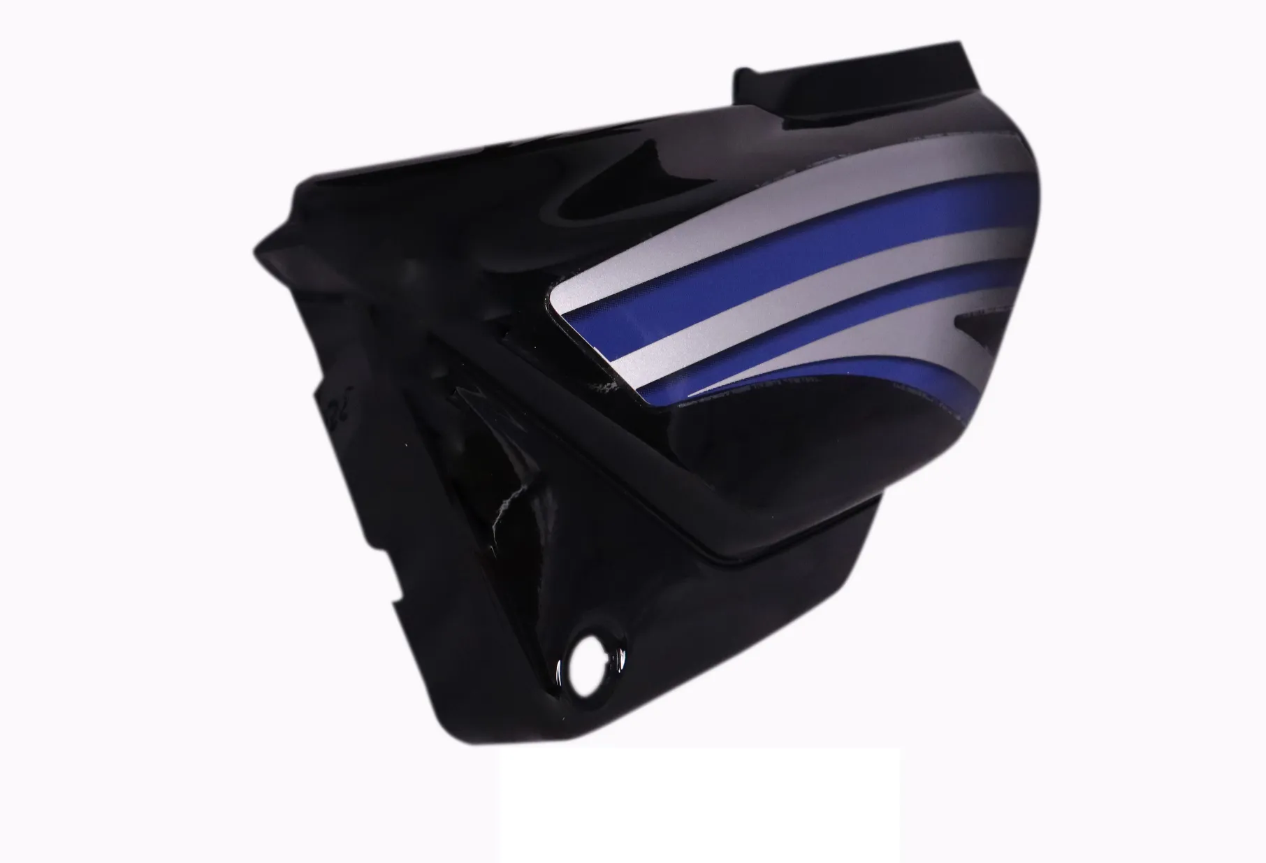 Side Panel/cover-hero Splendor Pro (new Graphics) Black (blue Stk ...