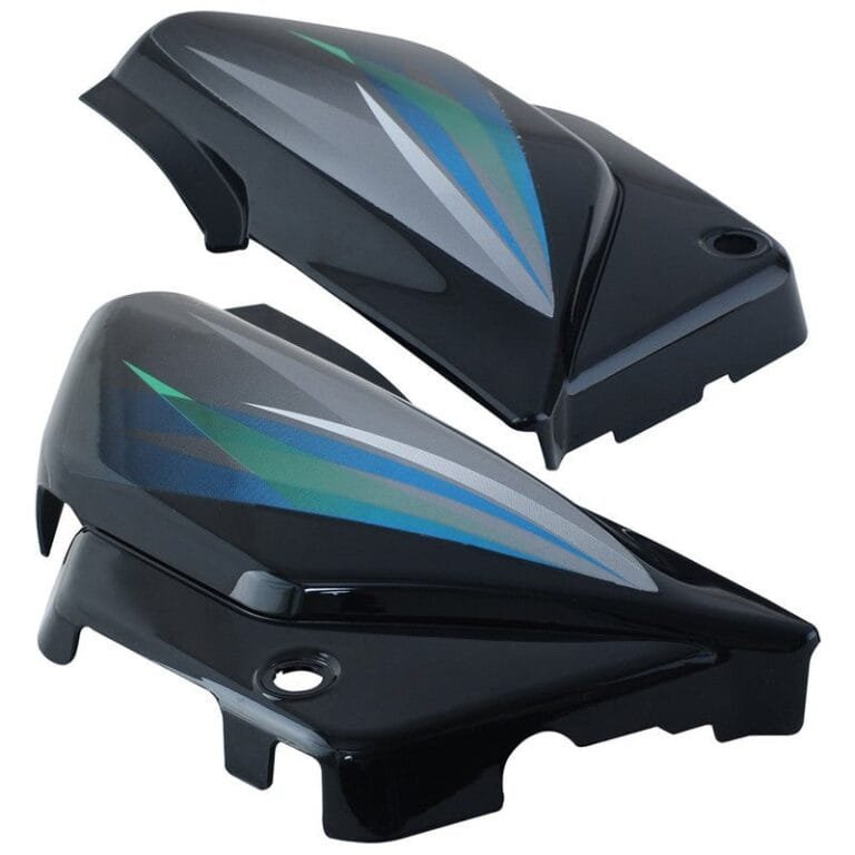 Side Panel / Side Cowl Set Fit For Hero Splendor Pro (black Alloy ...