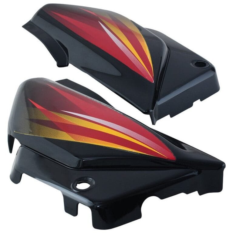 Side Panel / Side Cowl Set Fit For Hero Splendor Pro (black Alloy ...