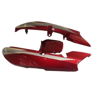 Tail Panel/seat Cowl-tvs Victor Gl Red - Buy Online at Best Price Parts ...
